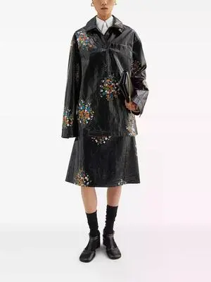 JIL SANDER Floral-print Overshirt