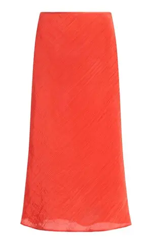Orange Maxi Skirts