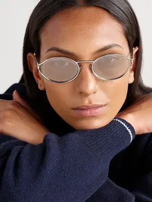Miu Miu Oval-frame Sunglasses