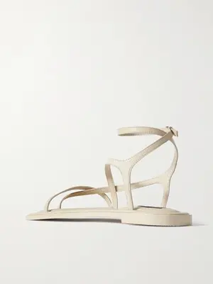 A.emery Edna Leather Sandals - Neutrals