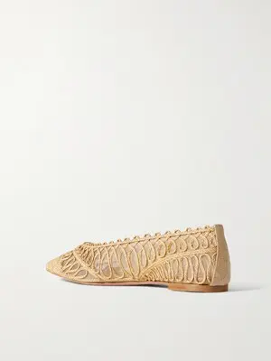 AQUAZZURA Kahlo Ballet Flats