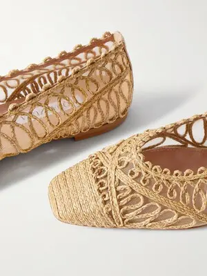 AQUAZZURA Kahlo Ballet Flats