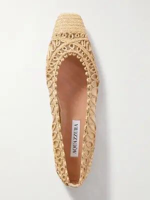 AQUAZZURA Kahlo Ballet Flats