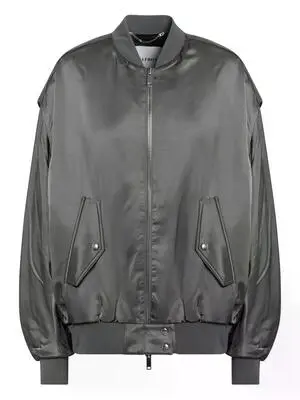 HALFBOY Zip-up Bomber Jacket - Grey