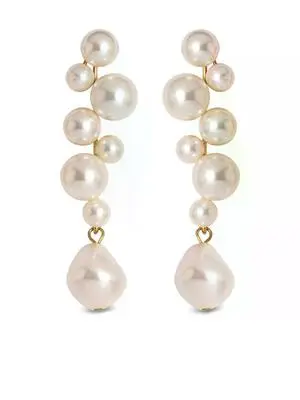 JENNIFER BEHR Margaritari Drop Earrings - Neutrals