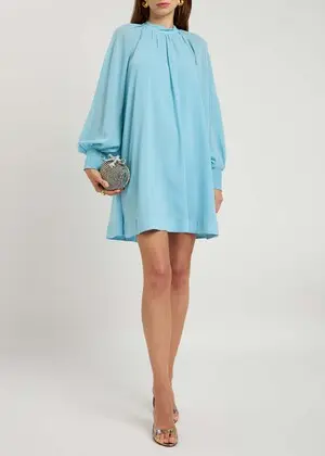 Alice + Olivia Gracen Trapeze Mini Dress