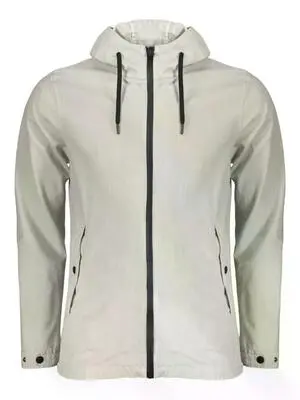Herno Contrast-trim Jacket - Grey
