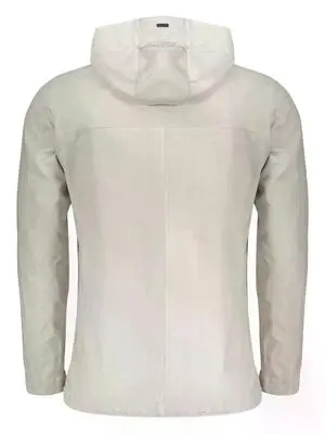Herno Contrast-trim Jacket - Grey