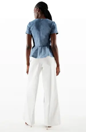 AS By DF Dominga Peplum Top