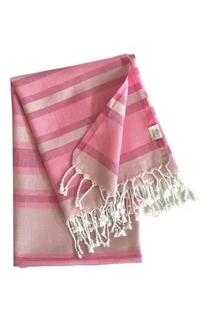 ECO HILANA Samara Sustainable Turkish Towel - Pink