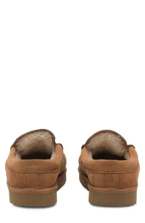 Mango Suede Clogs With Faux Shearling Lining