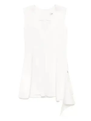 Goen.j Draped V-neck Sleeveless Top