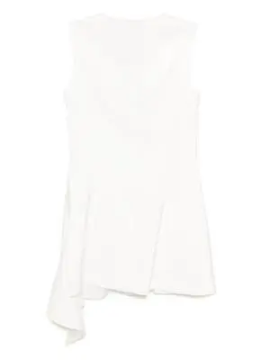Goen.j Draped V-neck Sleeveless Top