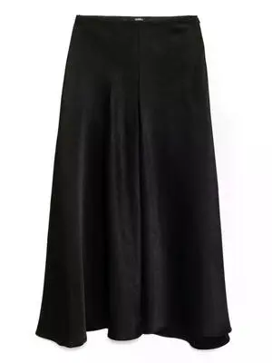 Goen.j Bias-cut Midi Skirt