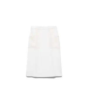 Prada Compact Sablé Skirt