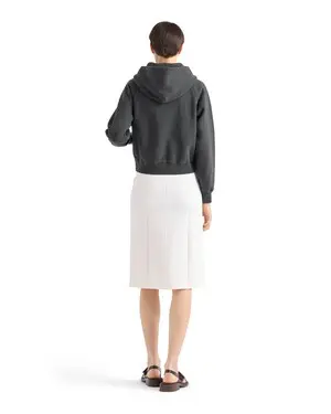 Prada Compact Sablé Skirt