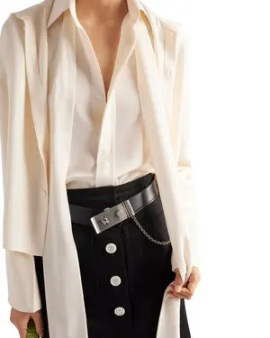 Prada Old Marocain Shirt - Neutral