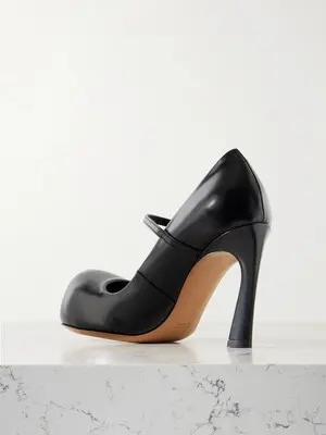 Marni New Wave Leather Mary Jane Pumps