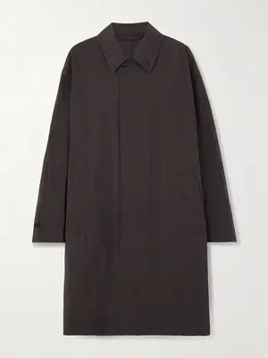 LEMAIRE Oversized Cotton-blend Twill Coat