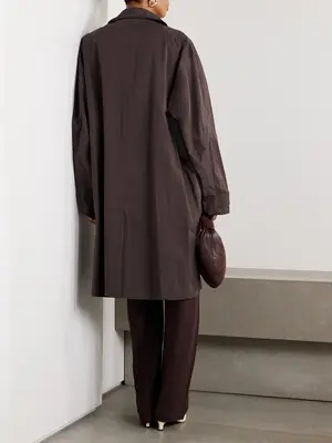 LEMAIRE Oversized Cotton-blend Twill Coat