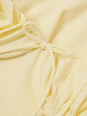 Faithfull The Brand Dinard Gathered Recycled Swimsuit