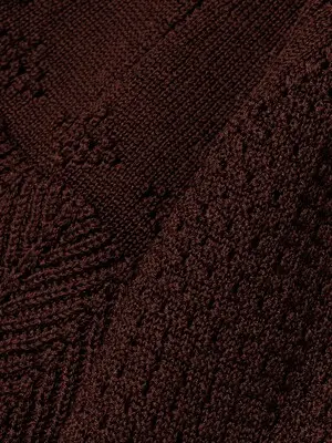 ERES Imaginaire Pointelle-knit Maxi Dress