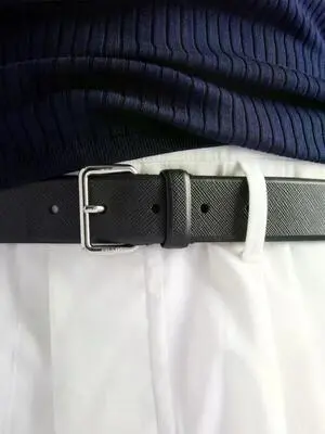 Prada Textured Belt