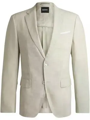 BOSS Single-breasted Blazer - Neutrals