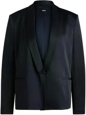 BOSS Single-breasted Blazer - Blue