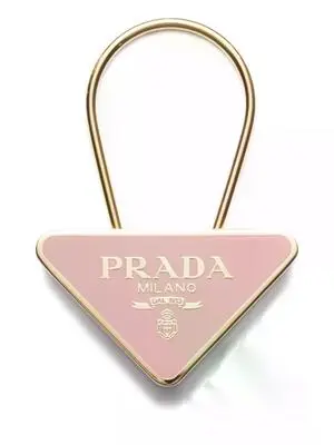 Prada Triangular Metal Charm