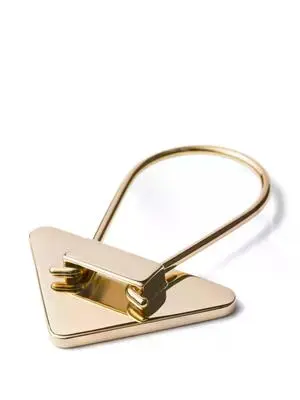 Prada Triangular Metal Charm