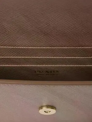 Prada Logo Plaque Satchel Bag