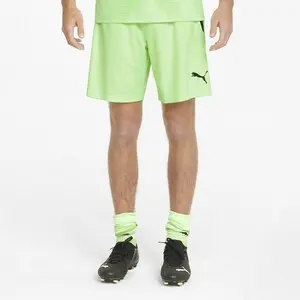PUMA Teamliga Soccer Shorts - Fizzy Lime- Black