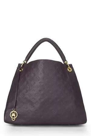 LOUIS VUITTON Louis Vuitton Artsy MM Monogram Empreinte Shoulder Bag Purple