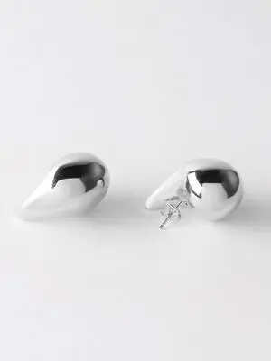 Bottega Veneta Sterling Drop Earrings