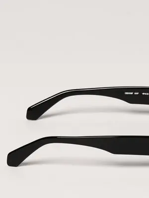 Off-White Oval Frame Sunglasses - Black