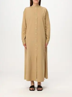 JIL SANDER Maxi Shirt Dress - Brown