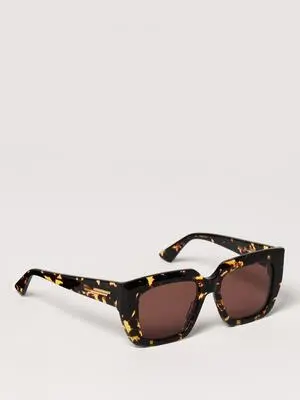 Bottega Veneta Rectangular Frame Sunglasses - Brown