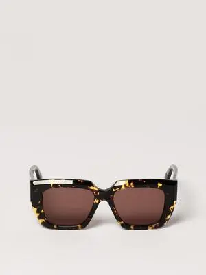 Bottega Veneta Rectangular Frame Sunglasses - Brown