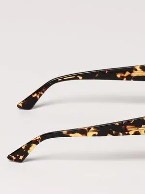 Bottega Veneta Rectangular Frame Sunglasses - Brown