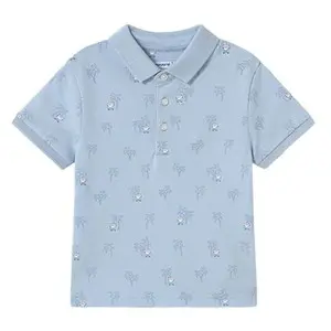 MAYORAL Palm Tree Linen Polo