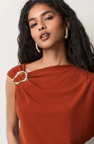NEXT Asymmetric Drape Hardware Top