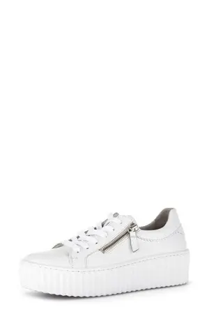 Gabor Zip Up Sneakers For Women