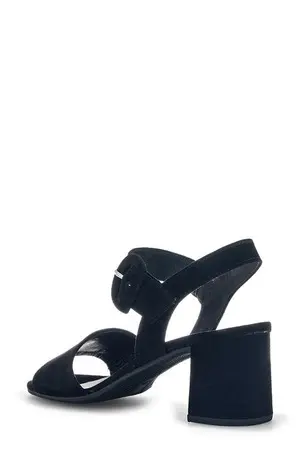 Gabor Block Heel Sandal - Black