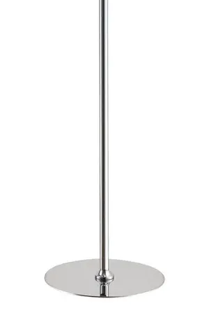 JONATHAN Y Julian 65.25" Integrated Led Metal Floor Lamp - Chrome