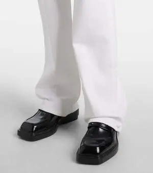 Citizens Of Humanity Lilah High-rise Bootcut Jeans - White