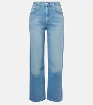 Citizens Of Humanity Palma High-rise Straight Jeans - Blue