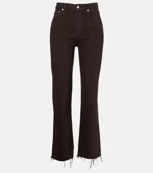 Citizens Of Humanity Palma High-rise Straight Jeans - Brown