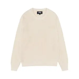 StÜssy Surfman Icon Crewneck - Cream