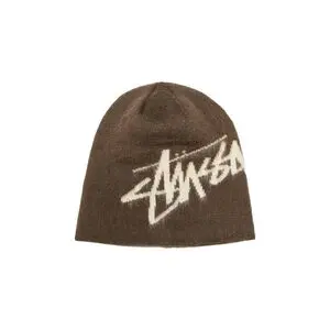 StÜssy Brushed Out Stock Skullcap - Brown